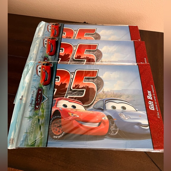 Disney | Accessories | Nwt Disney Pixar Cars Movie Gift Boxes 3 | Poshmark